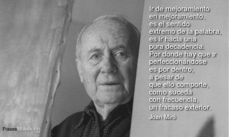 FRASES DE JOAN MIRÓ